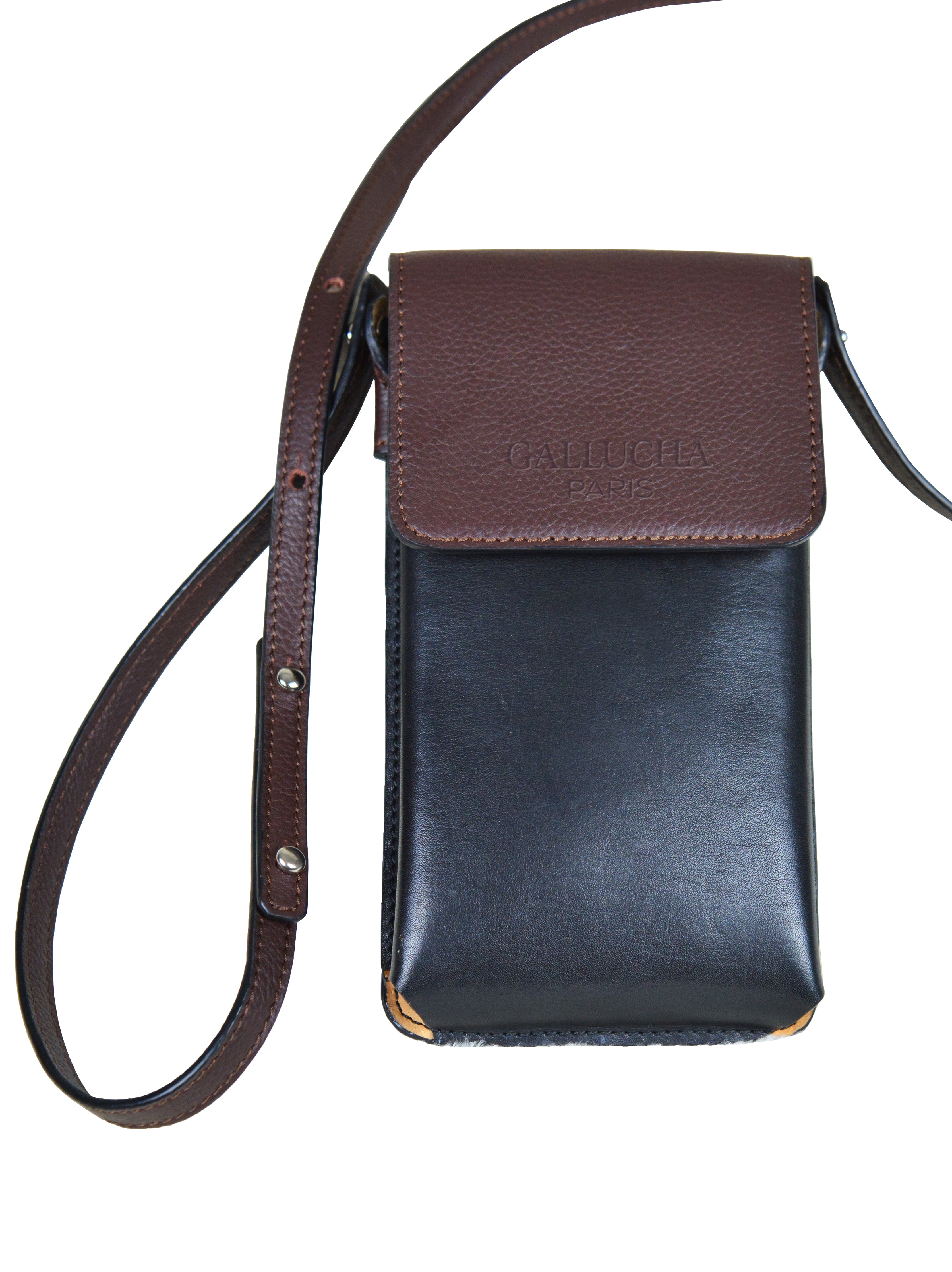 Brown Mobile Sling Bag – Gallucha Paris